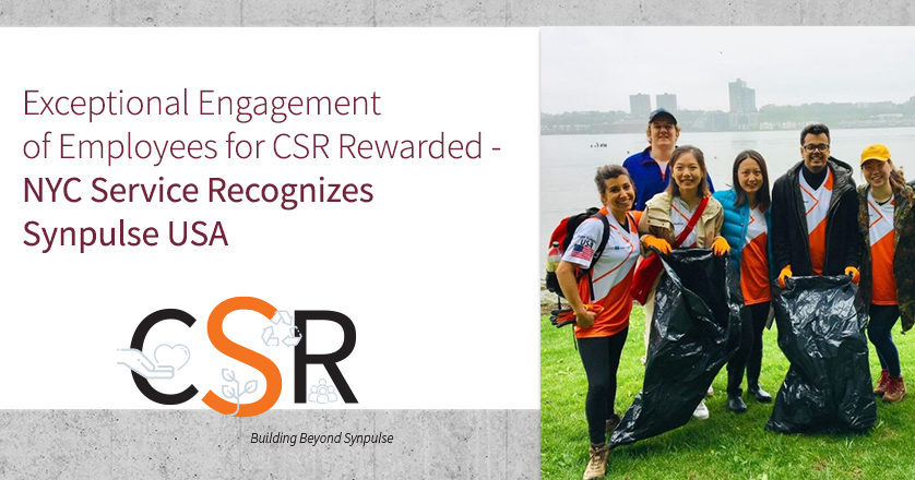 Exceptional Engagement of Employees for CSR Rewarded | Synpulse