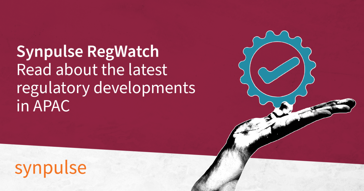 RegWatch Issue: November 2022 | Synpulse